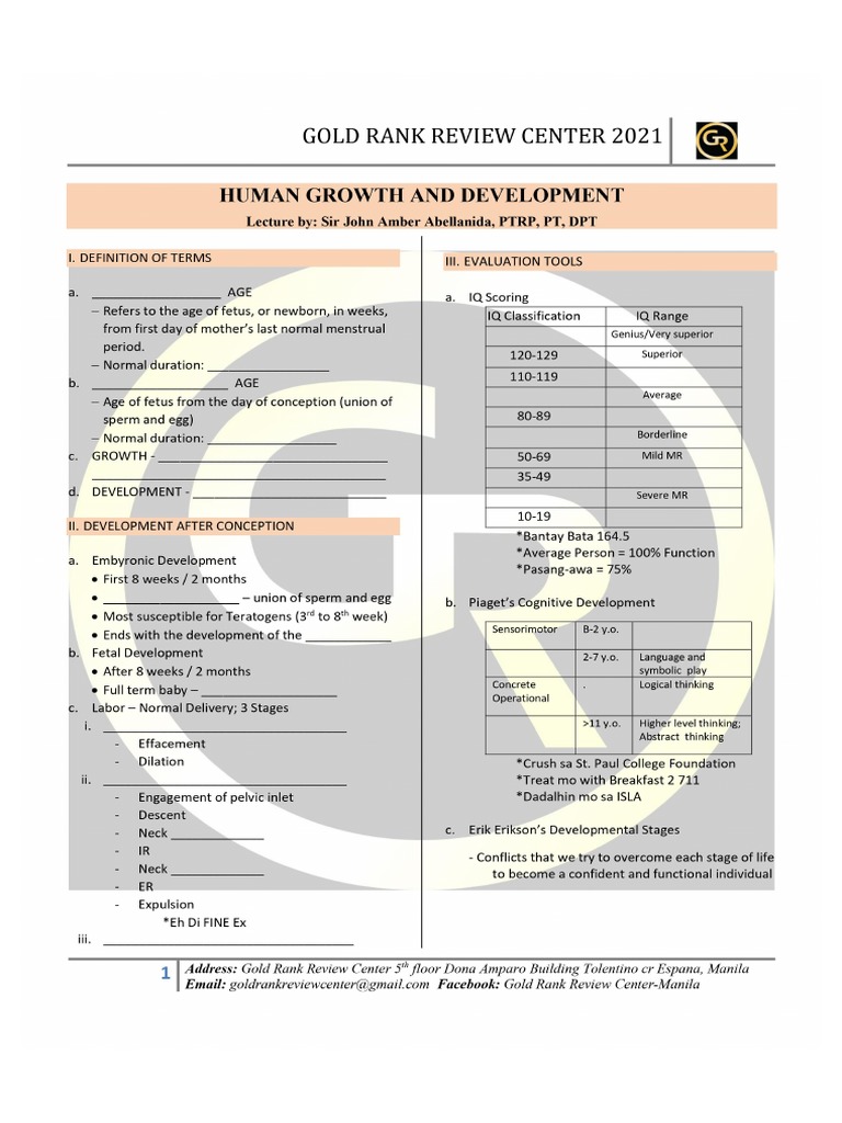 Module Handouts | PDF