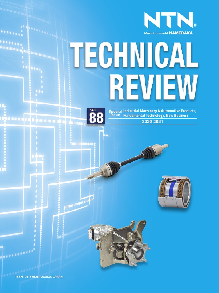 NTN Technical Review88 en | PDF | Artificial Intelligence | Intelligence (AI) & Semantics