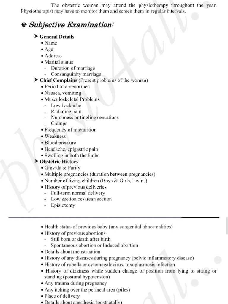 Obs Assessment | PDF