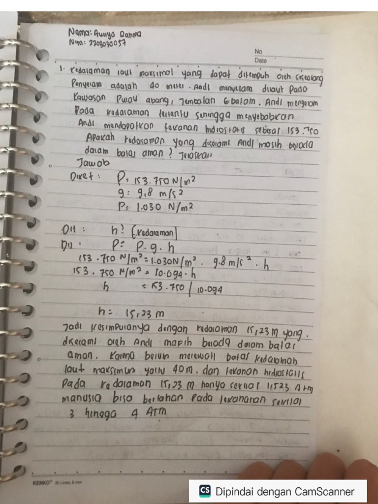 Fisika Auliya Rahma | PDF