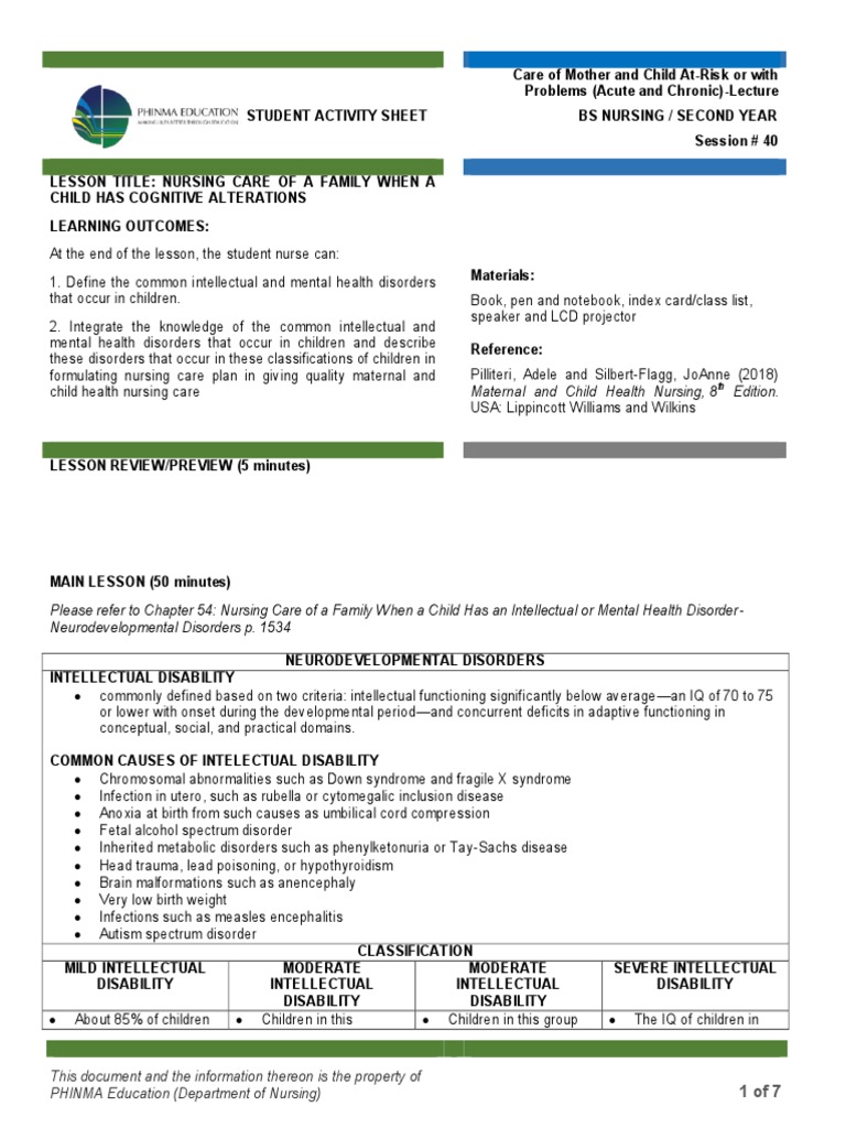 Ob2 Sas 40 | Download Free PDF | Autism Spectrum | Mental Disorder