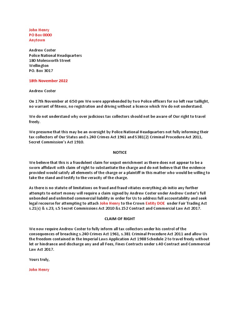 Fine Police | PDF