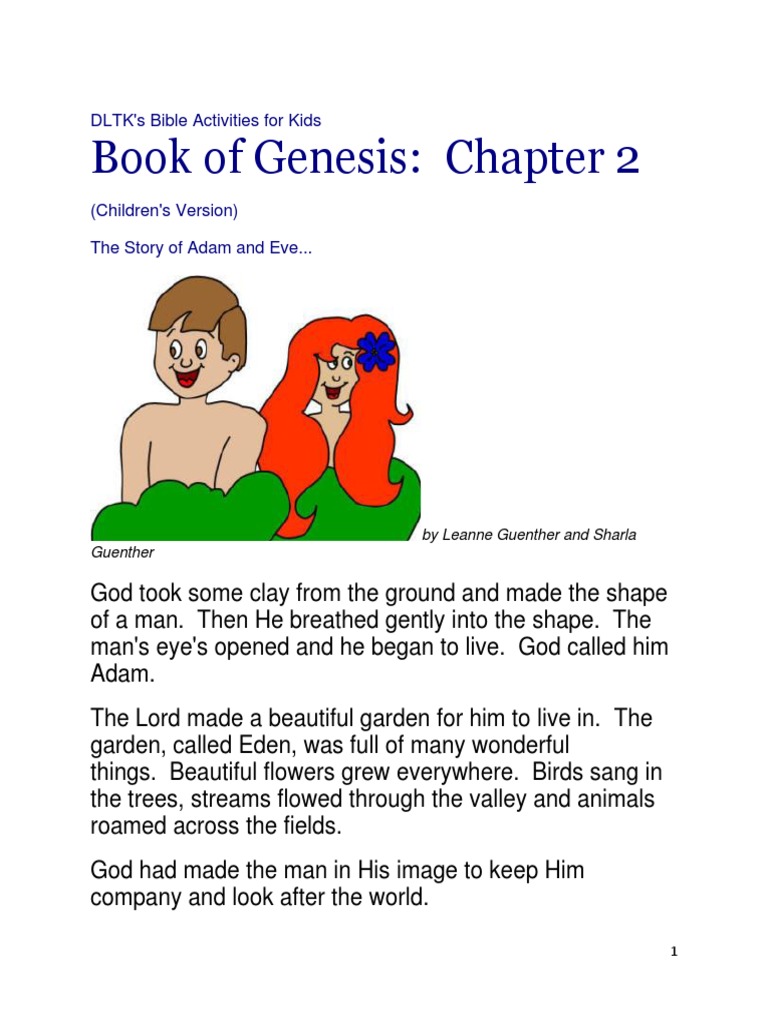 Adam and Eve Story and Materials | PDF | Adam And Eve | Adam