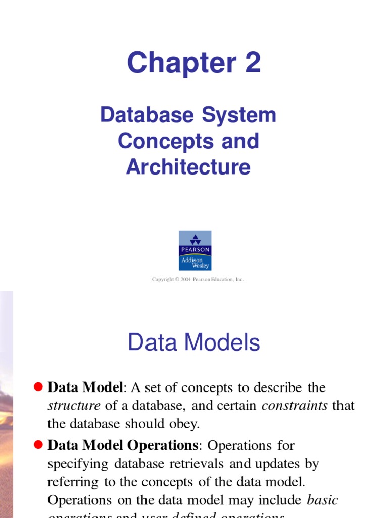 Chapter 2 | PDF | Databases | Conceptual Model