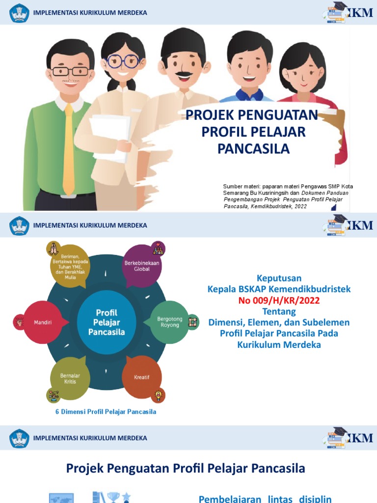 Paparan Projek Penguatan Profil Pelajar Pancasila Bu Kus | PDF