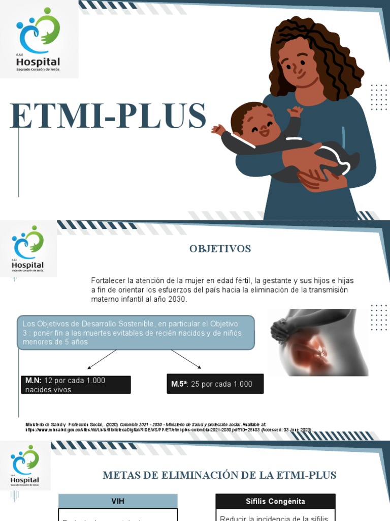 Estrategias para Eliminar ETMI en Colombia | PDF | Hepatitis B | VIH
