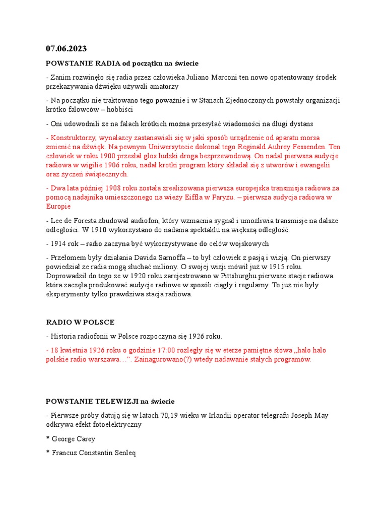 Historia Komunikacji Społecznej | PDF