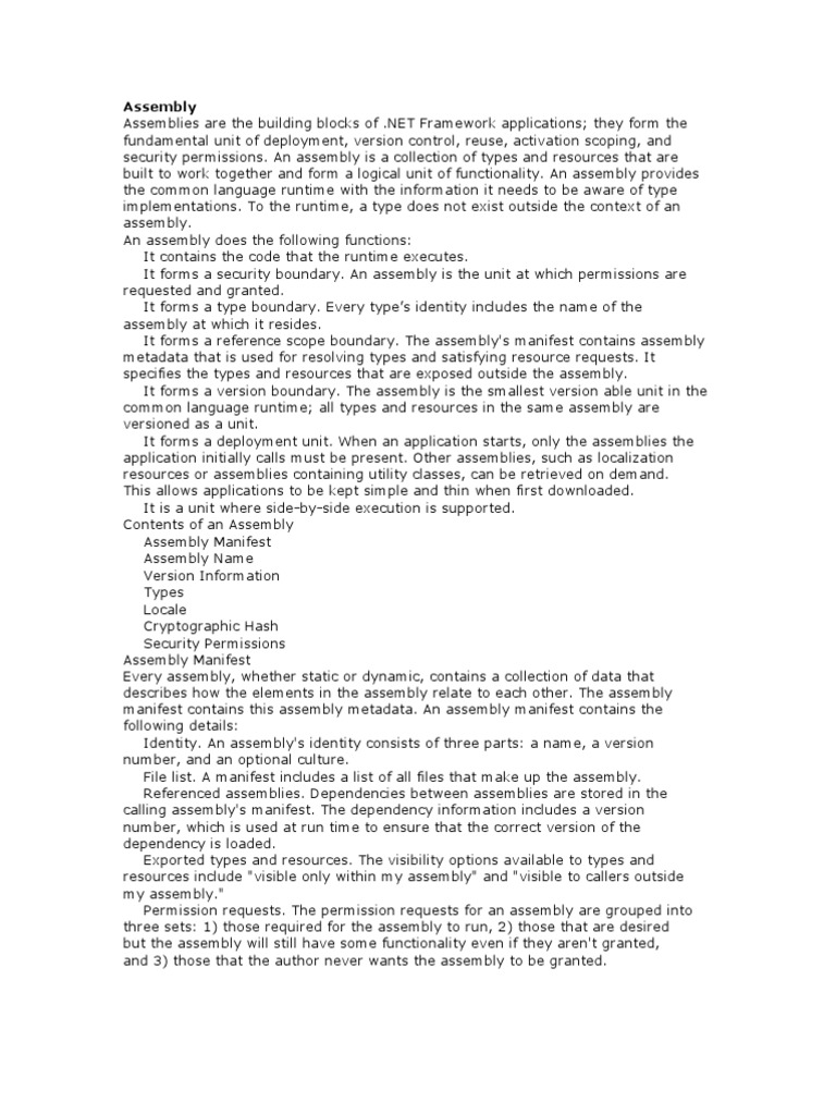 Assembly In C Pdf Integer Computer Science Scope Computer Science