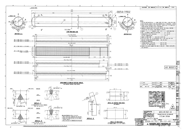 Drawing 2-Steam Drum | PDF