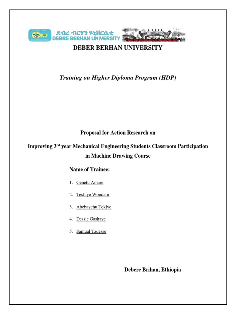 Action Research HDP Final | PDF | Teachers | Learning