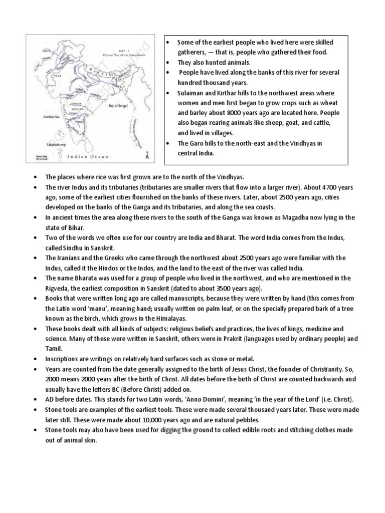Ancient Indian Civilization Overview | PDF | Ashoka | Paleolithic