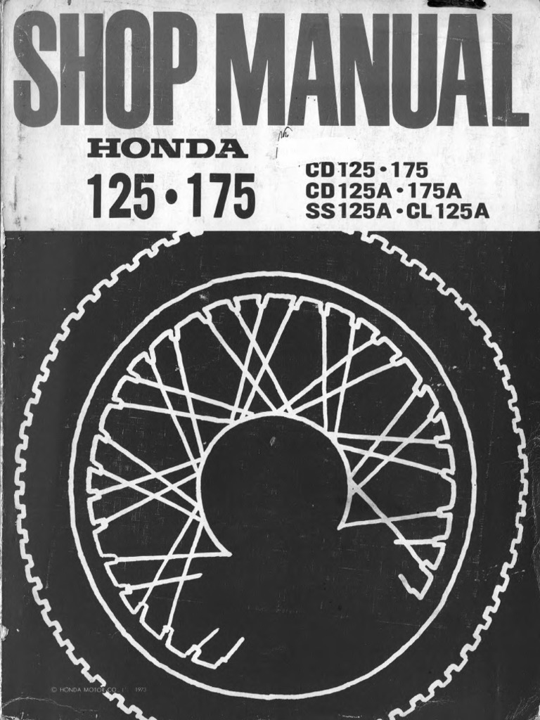 Workshopmanual-Cd175 Cd175a 1967 - 1973-14102021-2048 | PDF