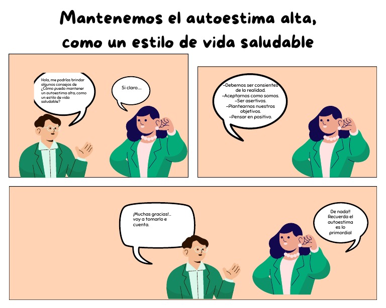 Historieta Sobre El Autoestima | PDF