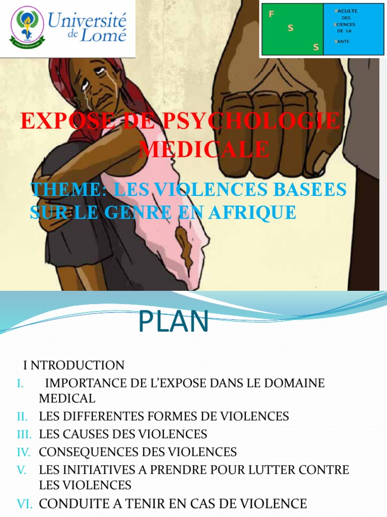 Les VBG en Afrique | PDF | Violence contre les femmes | Viol