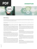 Sample HSE Policy | PDF | Safety | Occupational Safety And Health