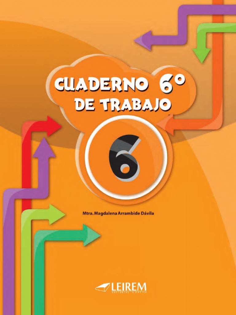 6° Cuaderno-de-trabajo-Leirem | PDF