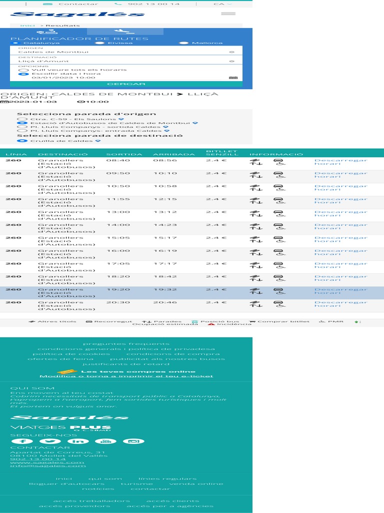 Sagales - Resultats | PDF
