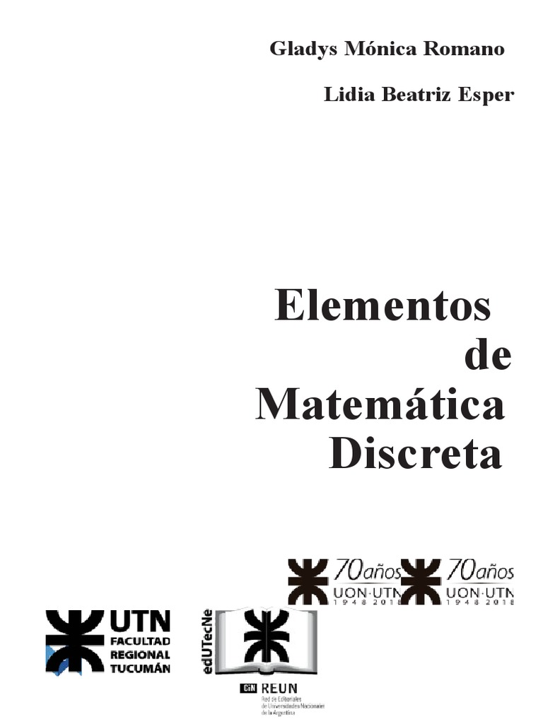 Elementos de Matematica Discreta | PDF | Proposición | Si y solo si