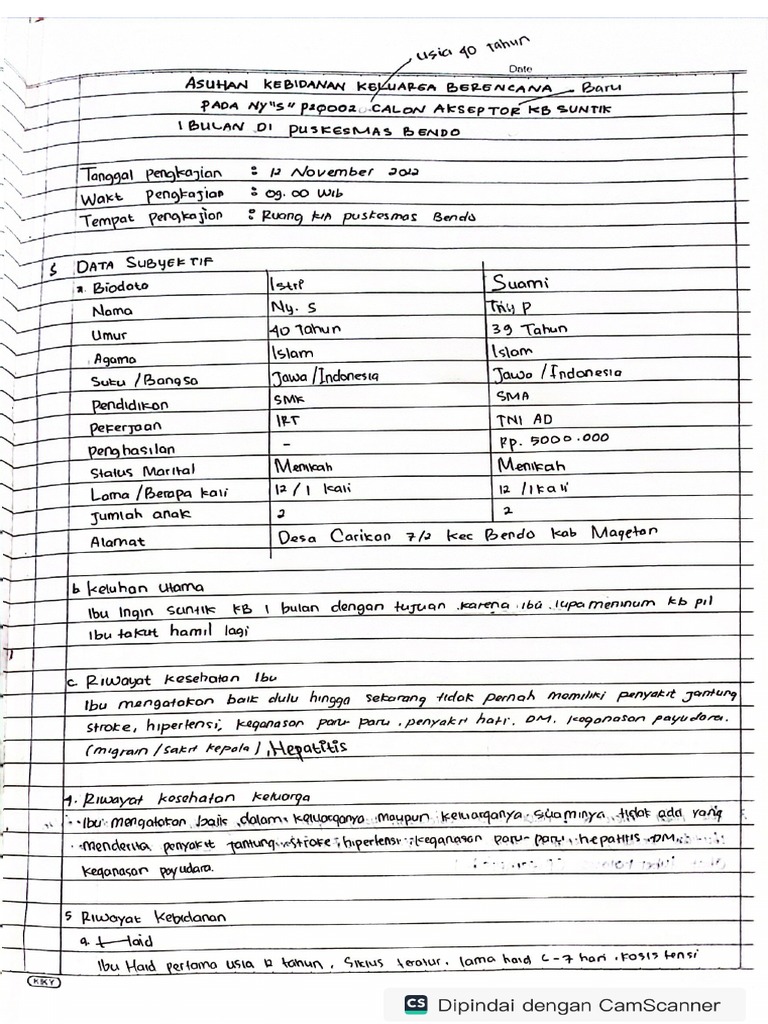 KB Suntik 1 Bulan | PDF