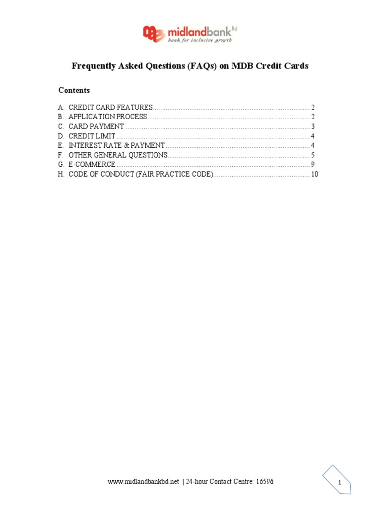 FAQ Credit-Card | PDF | Credit Card | E Commerce