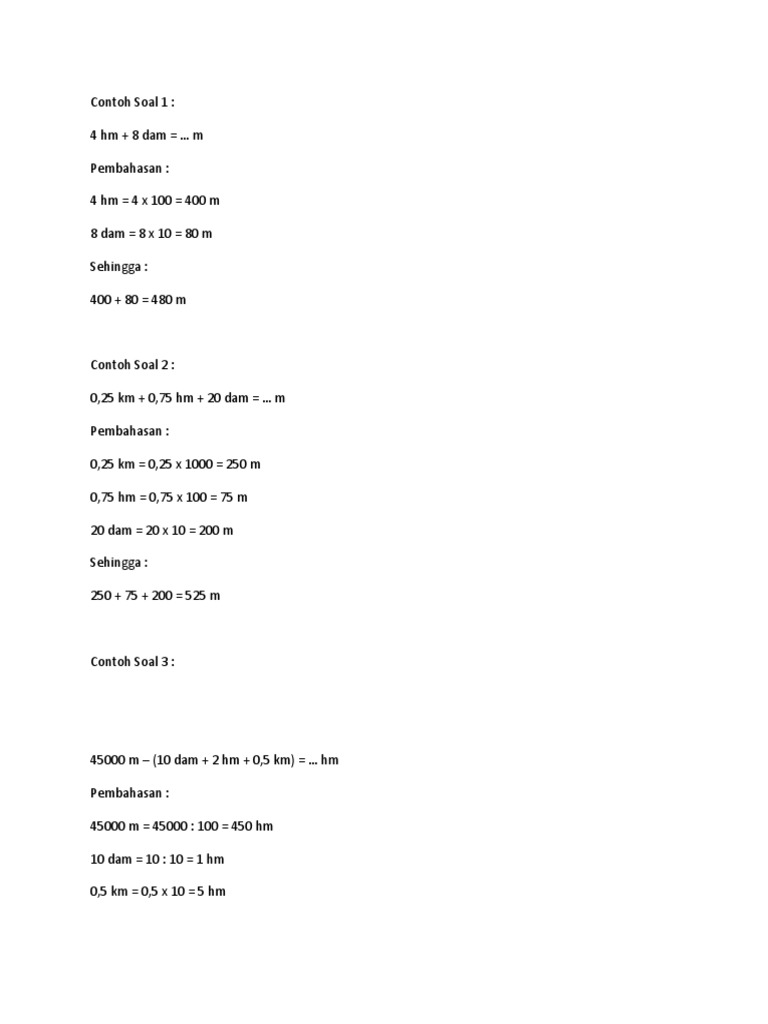 Contoh Soal MM | PDF