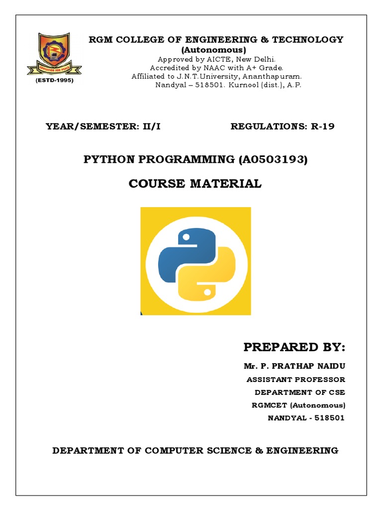 Python | PDF | Python (Programming Language) | Integer (Computer Science)