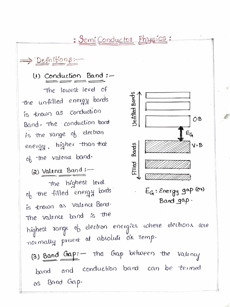 2.1... Semi Conductors | PDF