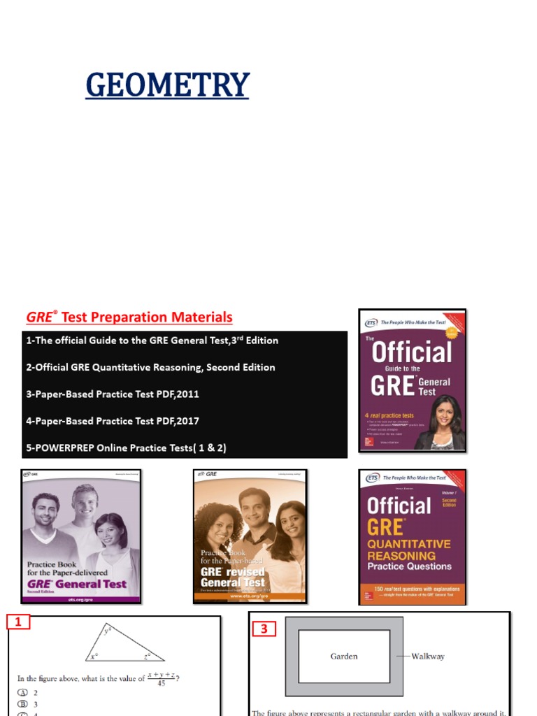 Geometry - Practice Questions | PDF