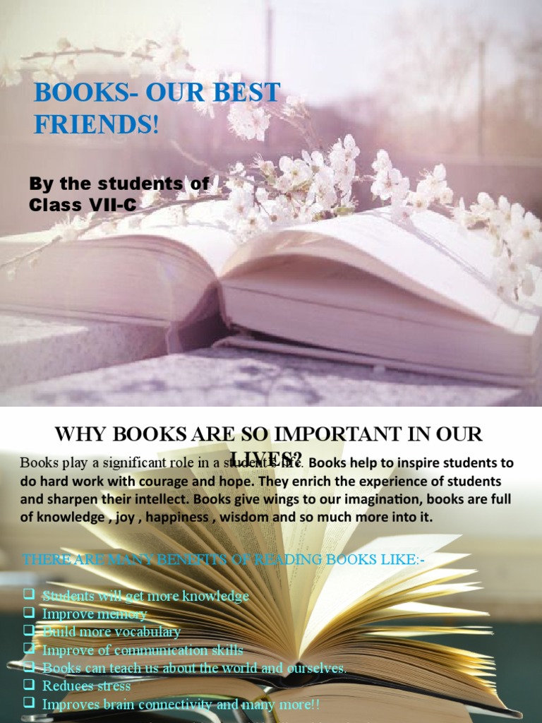Books-Our Best Friends | PDF