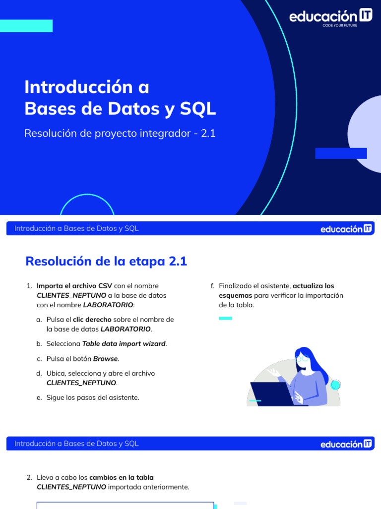 Introducción A Bases de Datos y SQL | PDF | SQL | Bases de datos