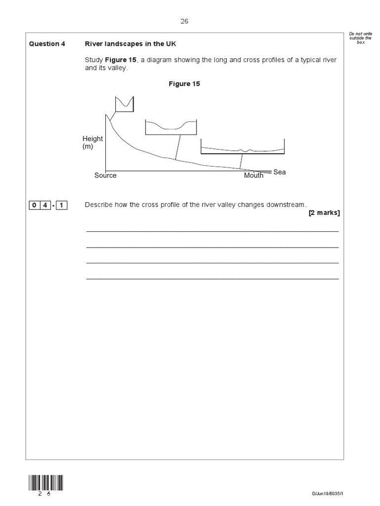 River Landscapes in The UK Figure 15, A Diagram Showing The Long and ...