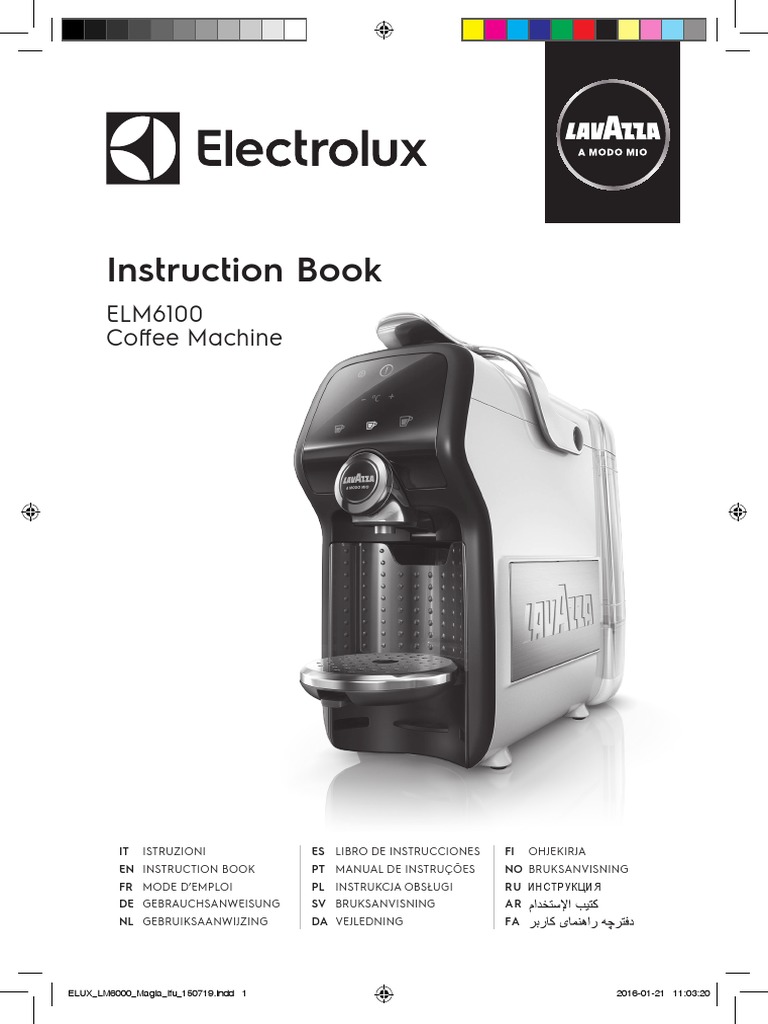 Lavaza Coffee Machine | PDF | Coffee | Drink
