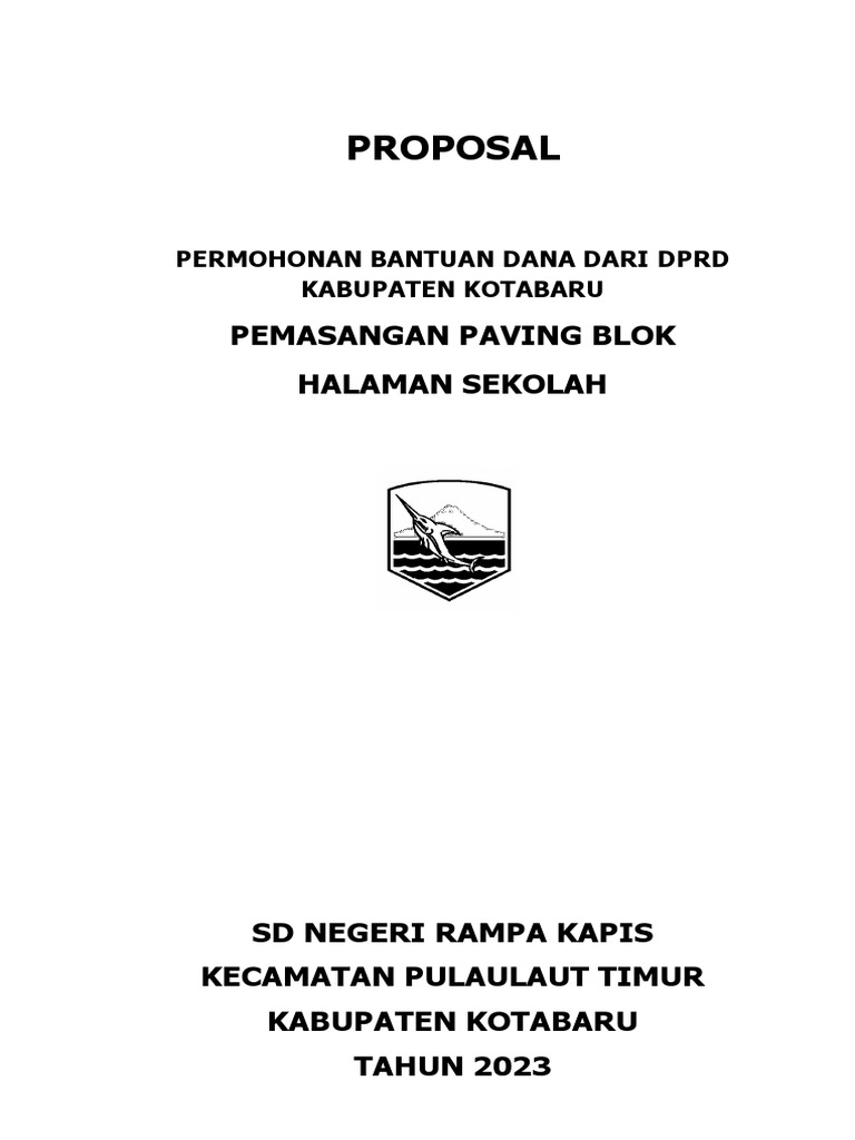 B. Proposal Paving | PDF