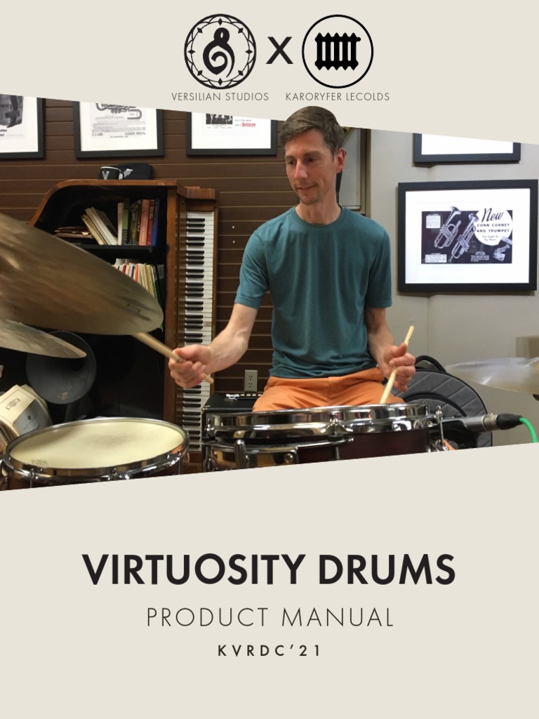 Virtuosity Drums Manual | PDF | Drum Kit