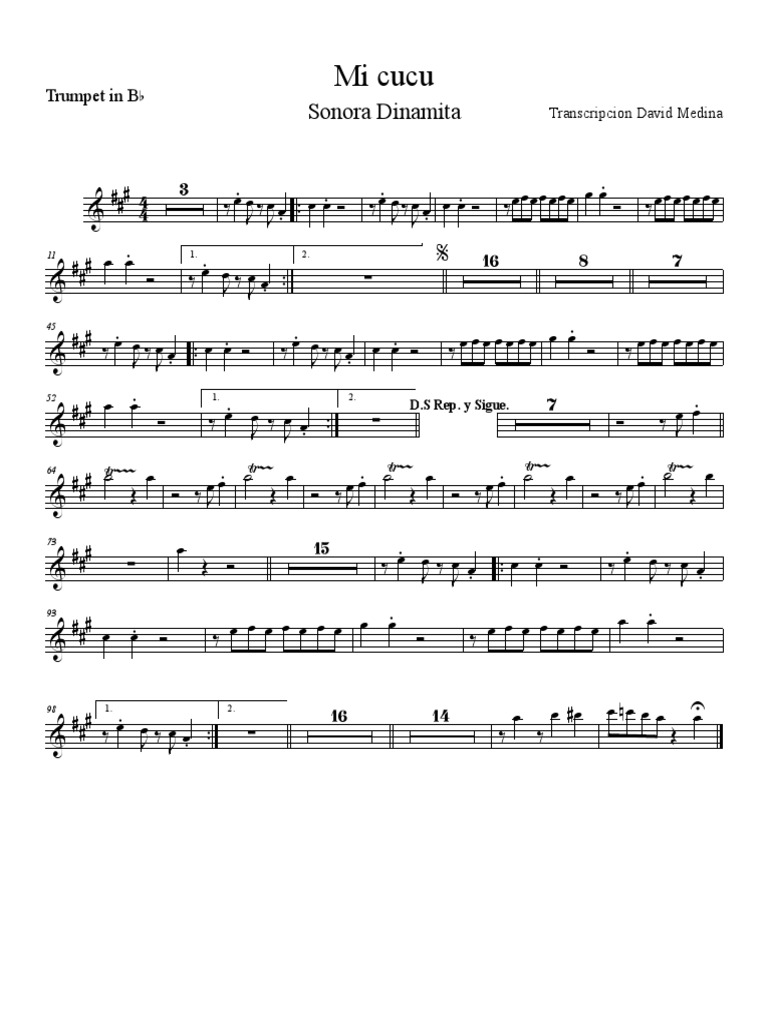 Sonora Dinamita - El Cucu | PDF