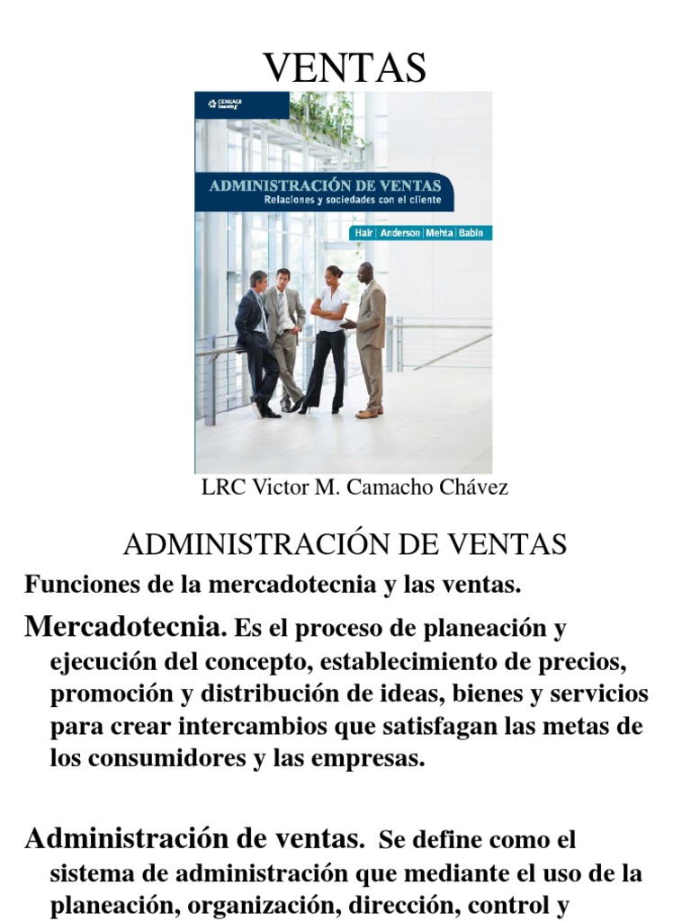 Administración de Ventas | PDF | Marketing | Planificación