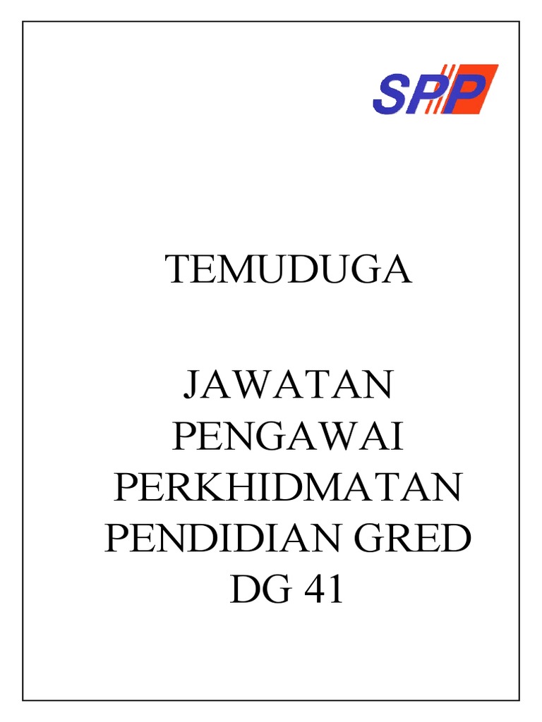 Senarai Semak Fail SPP Iv | PDF