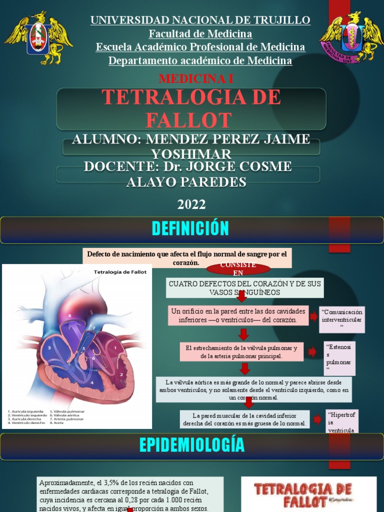 Tetralogía de Fallot: Definición y Síntomas | PDF | Ventrículo (corazón ...