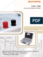 Bus Bar Contact Resistance Measurement Test | PDF
