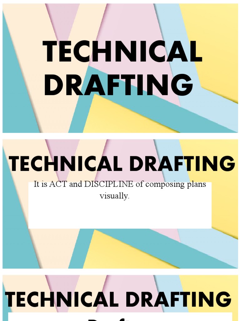 Technical Drafting | PDF | Technical Drawing | Drawing
