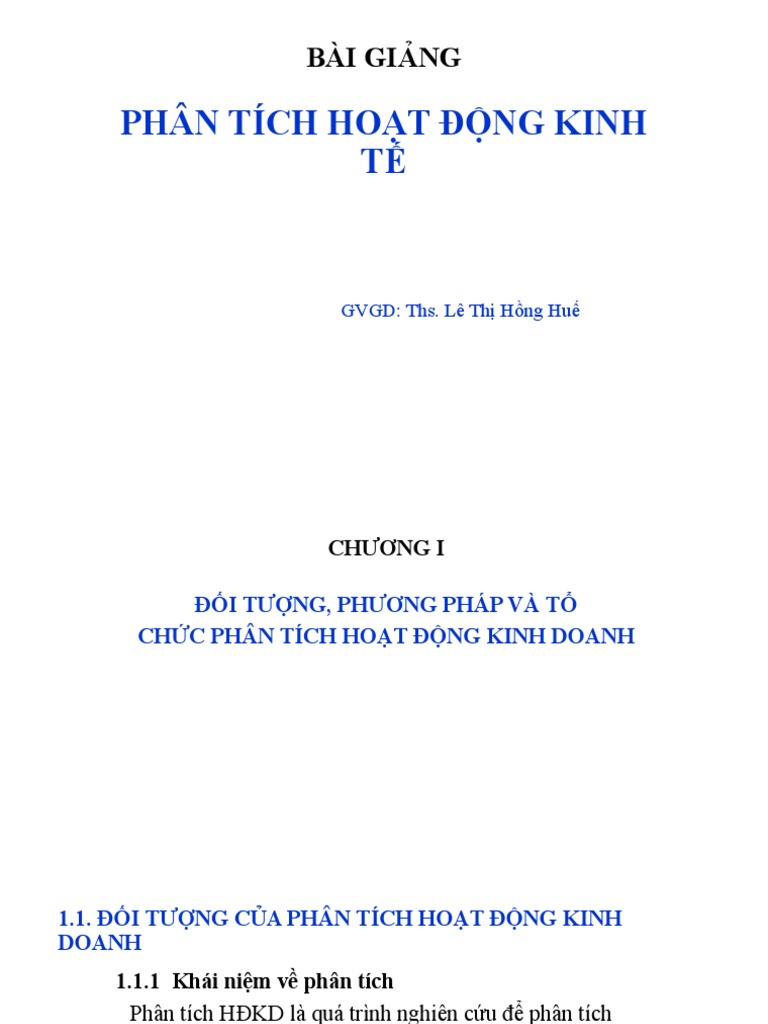 PTHDKD Bai Giang | PDF