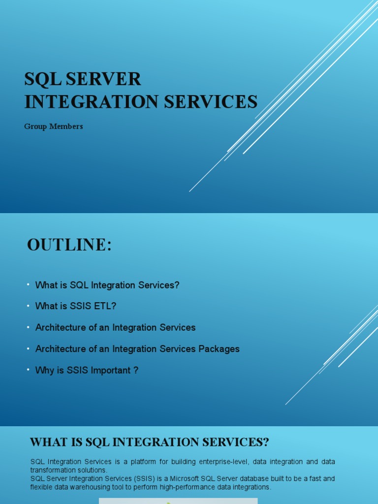 SQL Server Integration Services-1 | PDF | Data Warehouse | Databases