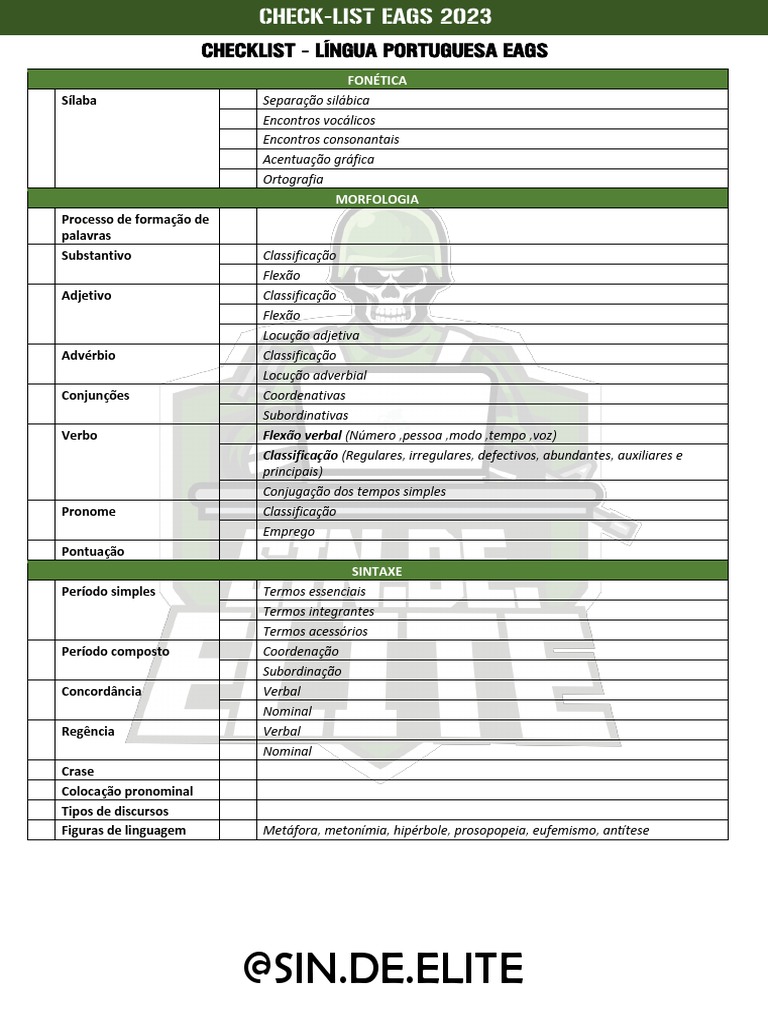 Checklist de Estudos EAGS 2023 | PDF | Rede de computadores | Dados de ...