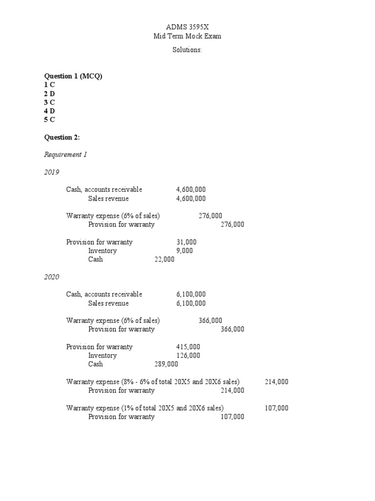 Midterm Exam Solution | PDF | Discounting | Bonds (Finance) Midterm Exam Solution | PDF | Discounting | Bonds (Finance)
