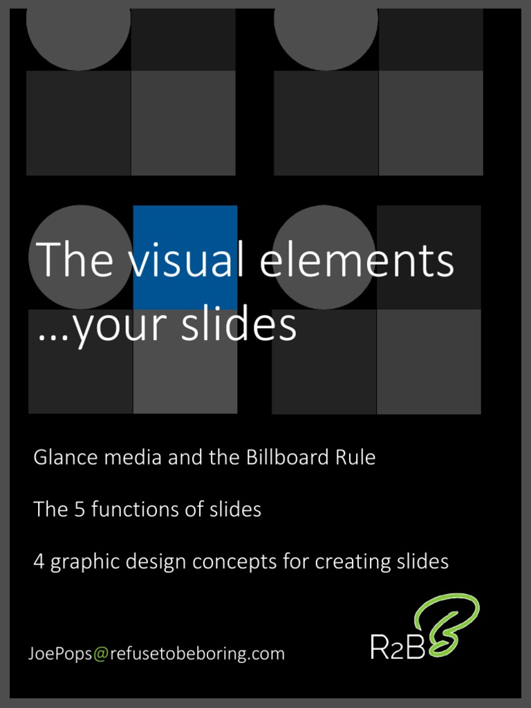 The Visual Elements - Creating Impactful Slides R2BB | PDF | Cognition ...