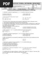 Fórmula Resolvente de Delta | PDF | Equações | Equação quadrática