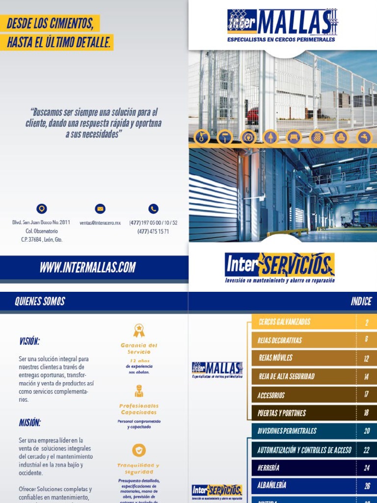 Catalogo Interacero | PDF