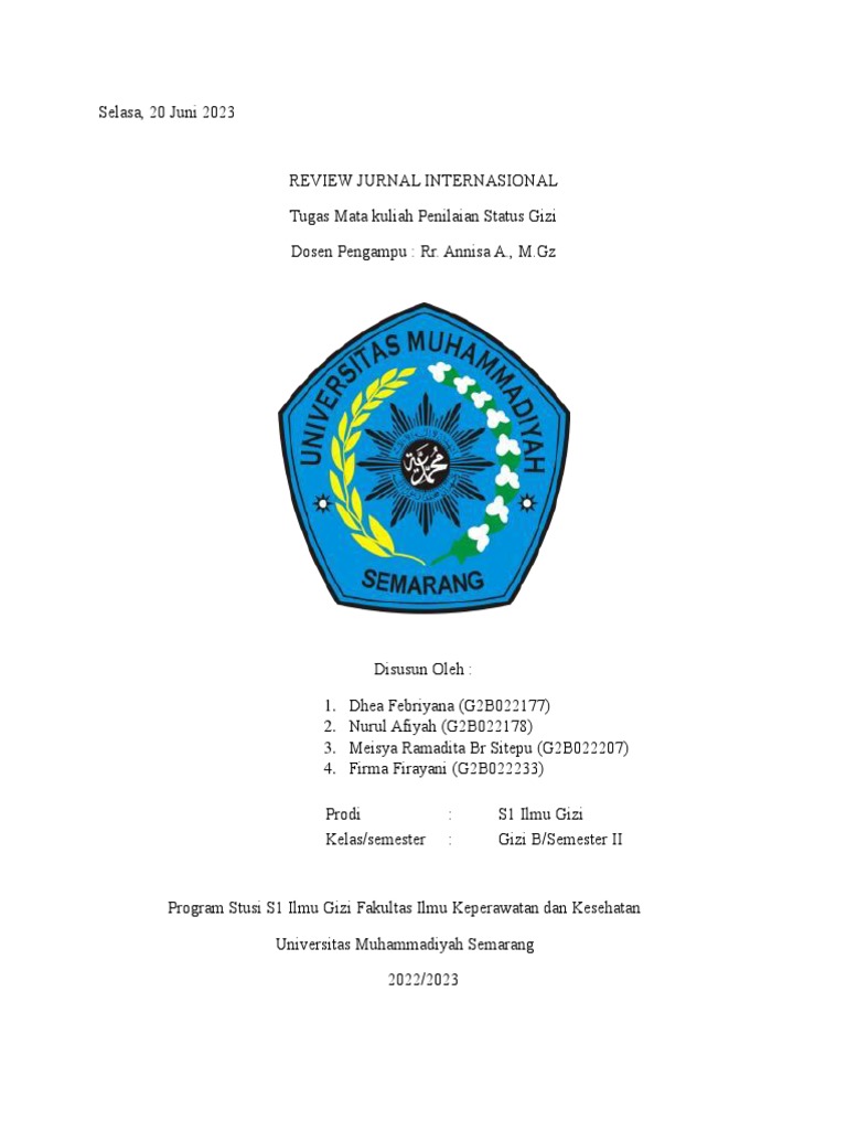 Review Jurnal PSG | PDF