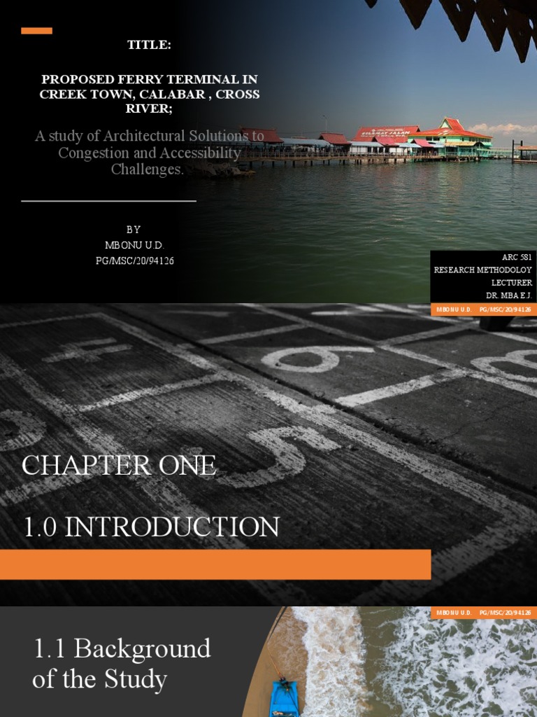 Chapter 1 of Proposed Terminal, Research Work | PDF | Transport ...