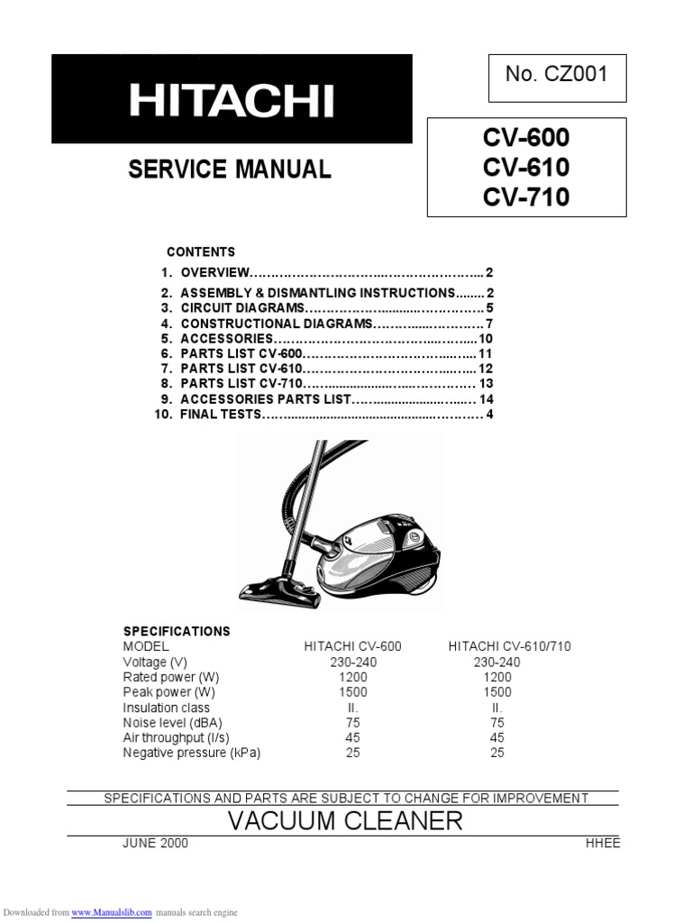 CV 600 | PDF | Electric Motor | Electrical Connector